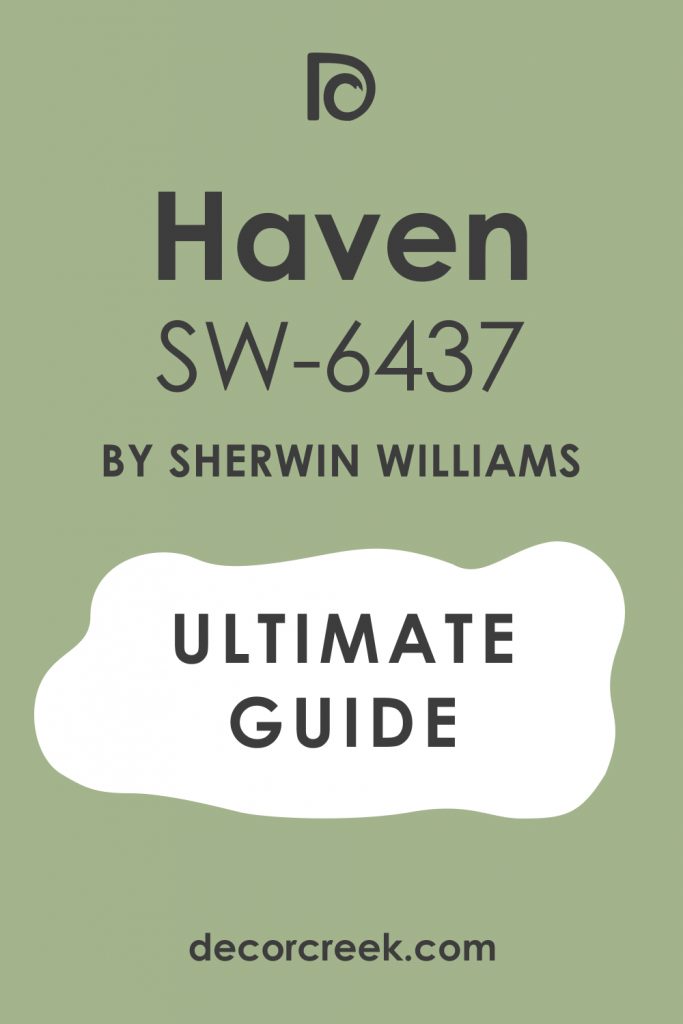 Haven SW 6437 Paint Color by Sherwin-Williams - DecorCreek