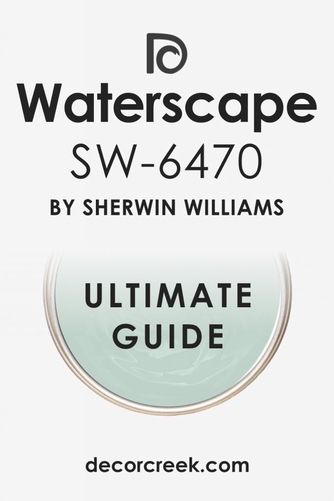 Waterscape SW 6470 Paint Color by Sherwin-Williams - DecorCreek
