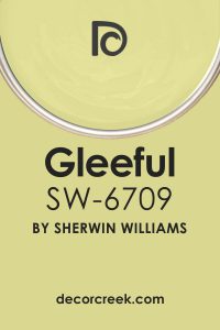 Gleeful SW 6709 Paint Color by Sherwin-Williams
