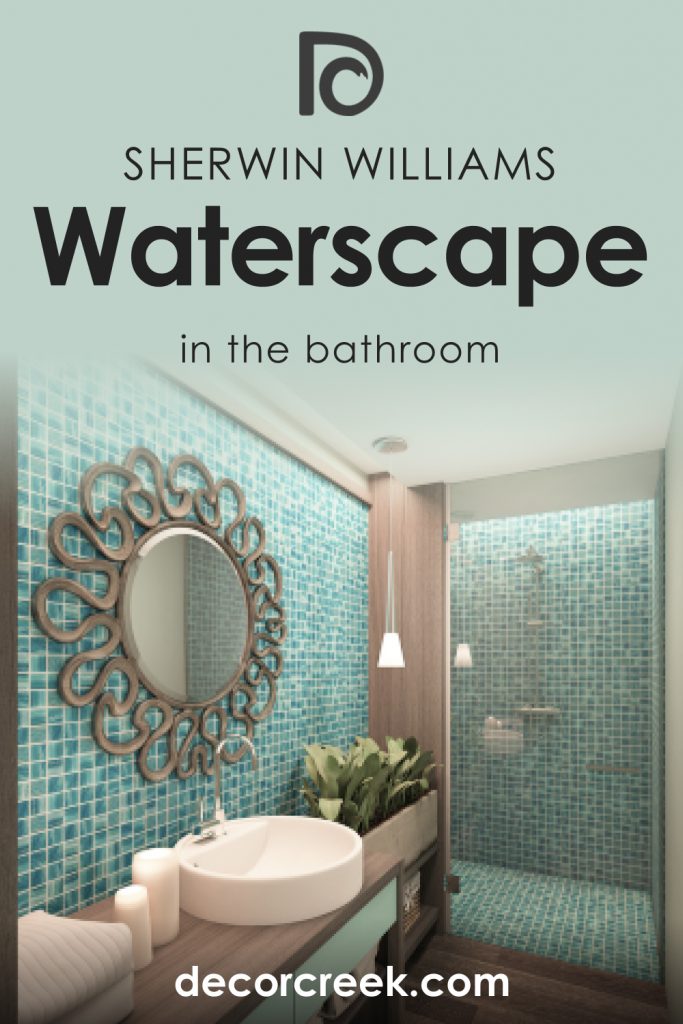 Waterscape SW 6470 Paint Color by Sherwin-Williams - DecorCreek