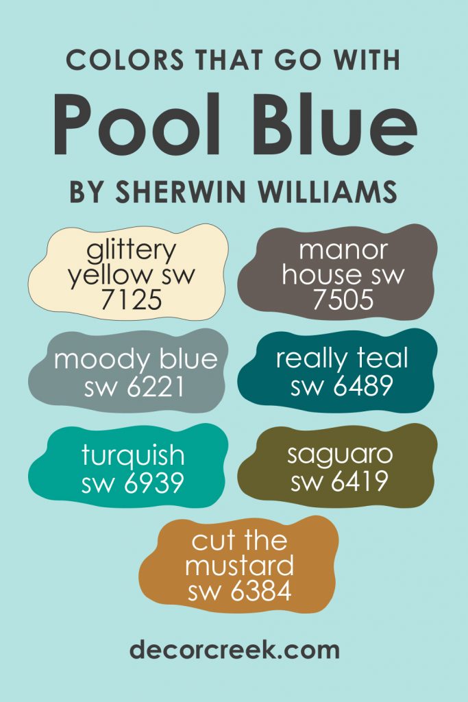 Pool Blue SW 6944 Paint Color by Sherwin-Williams