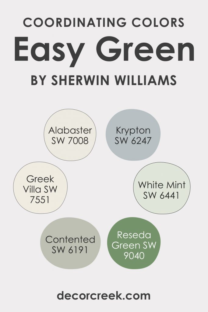 Easy Green SW 6450 Paint Color by Sherwin-Williams
