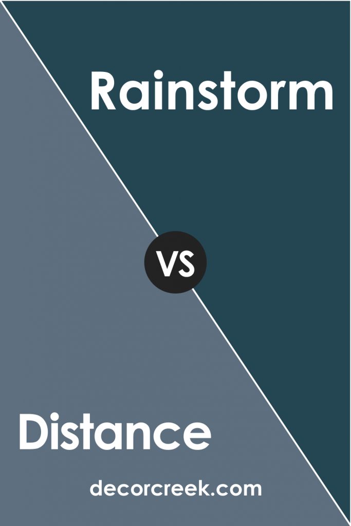 Distance SW 6243 Paint Color by Sherwin-Williams - DecorCreek