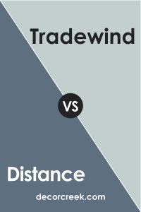 Distance SW 6243 Paint Color by Sherwin-Williams - DecorCreek