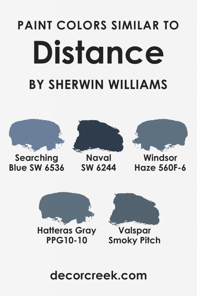 Distance SW 6243 Paint Color by Sherwin-Williams - DecorCreek