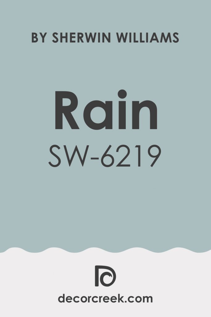 Rain SW 6219 Paint Color by Sherwin-Williams - DecorCreek
