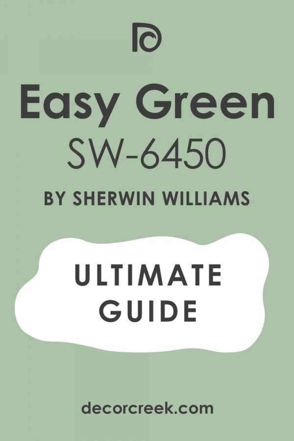 Easy Green SW 6450 Paint Color by Sherwin-Williams