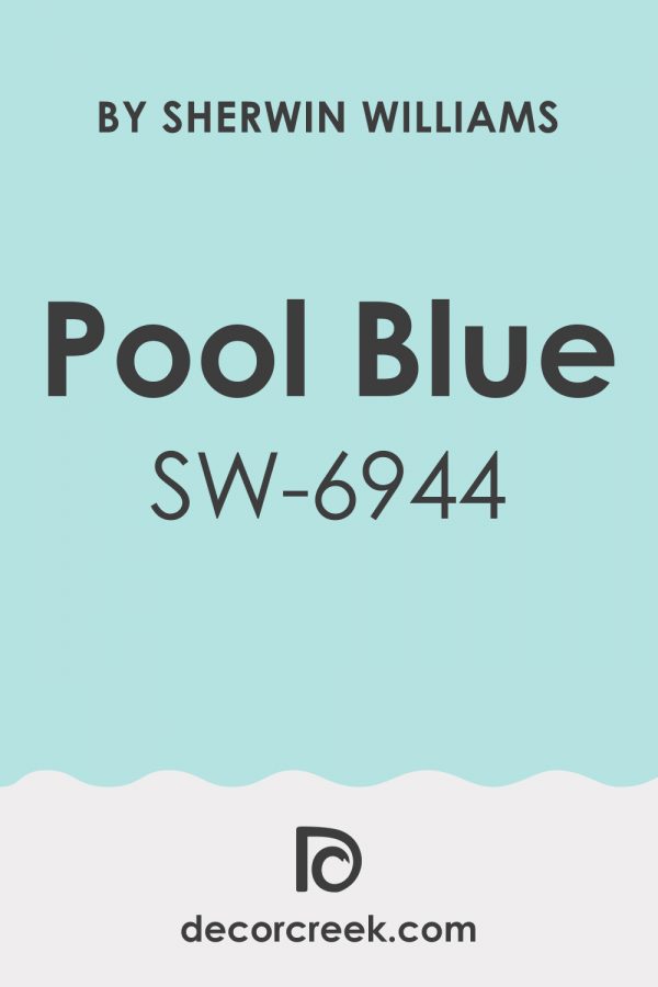 Pool Blue SW 6944 Paint Color by Sherwin-Williams