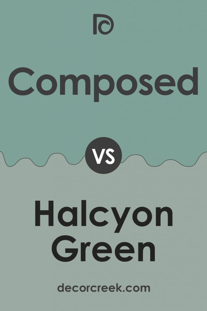 Composed SW 6472 Paint Color by Sherwin-Williams