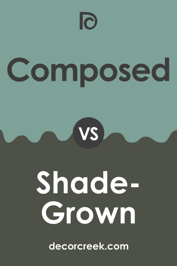 Composed SW 6472 Paint Color by Sherwin-Williams