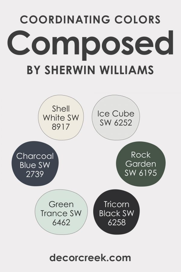 Composed SW 6472 Paint Color by Sherwin-Williams