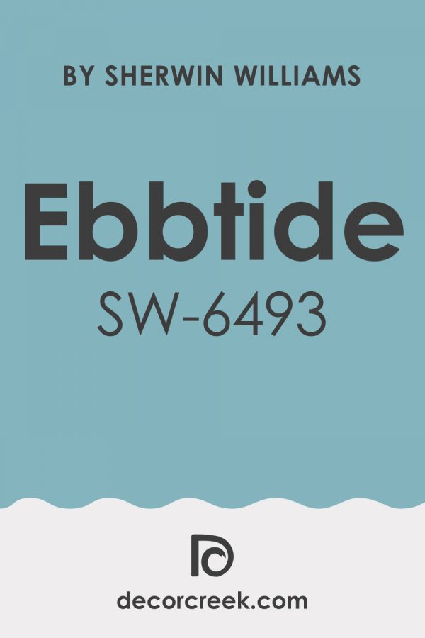 Ebbtide SW 6493 Paint Color by Sherwin-Williams - DecorCreek