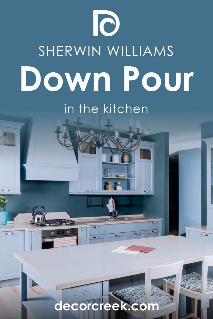 Down Pour SW 6516 Paint Color by Sherwin-Williams