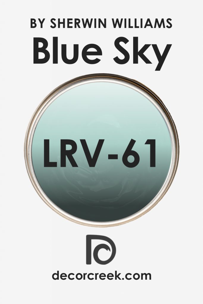 Blue Sky SW 0063 Paint Color by Sherwin-Williams