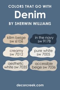 Denim SW 6523 Paint Color by Sherwin-Williams - DecorCreek