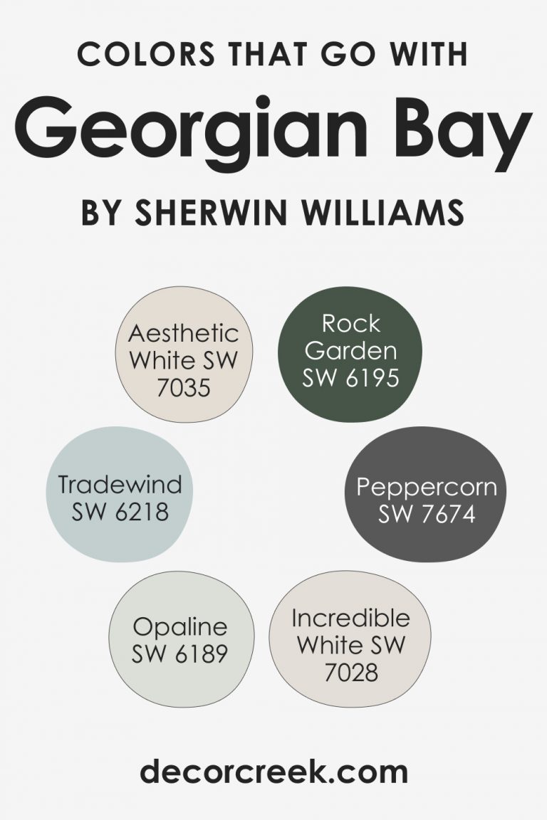 Georgian Bay SW 6509 Color by Sherwin-Williams - DecorCreek