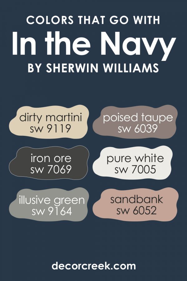 In the Navy SW 9178 Paint Color by Sherwin-Williams