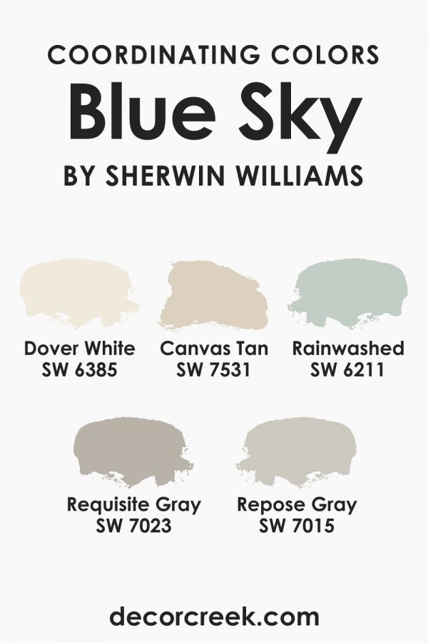 Blue Sky SW 0063 Paint Color by Sherwin-Williams