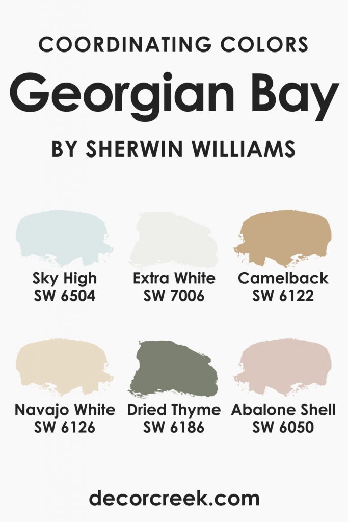 Georgian Bay SW 6509 Color by Sherwin-Williams - DecorCreek