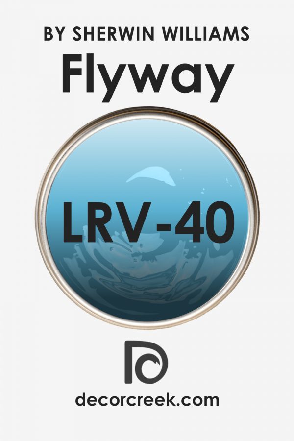 Flyway SW 6794 Paint Color by Sherwin-Williams - DecorCreek