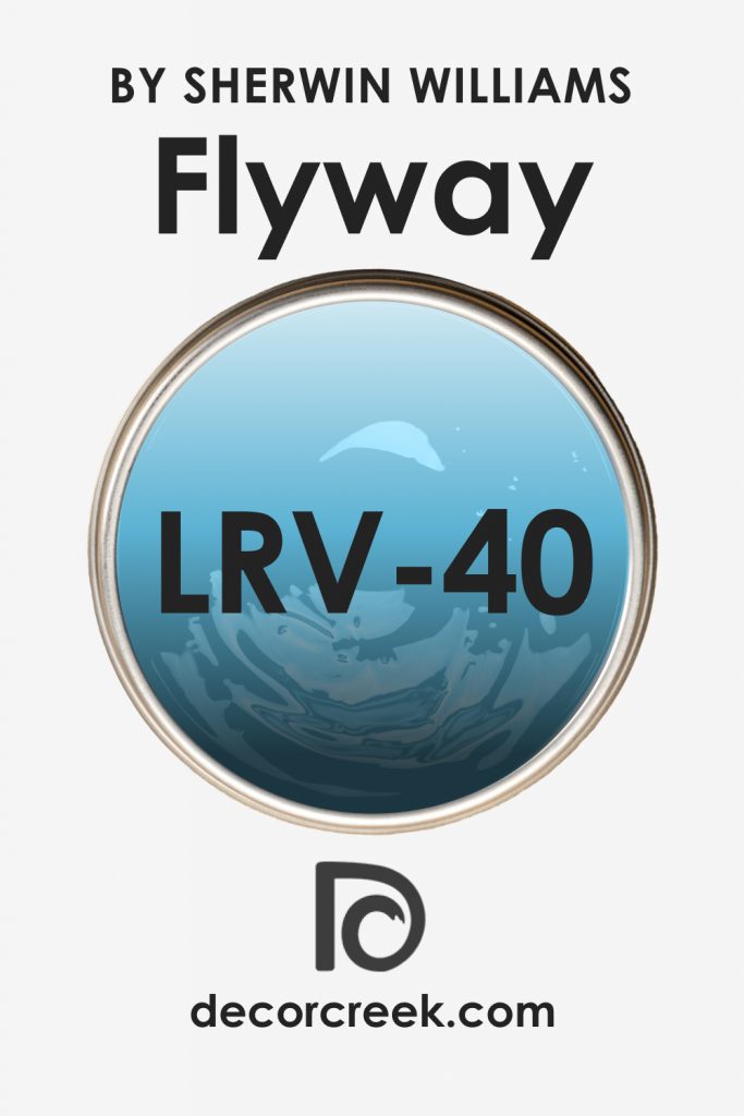 Flyway SW 6794 Paint Color by Sherwin-Williams - DecorCreek
