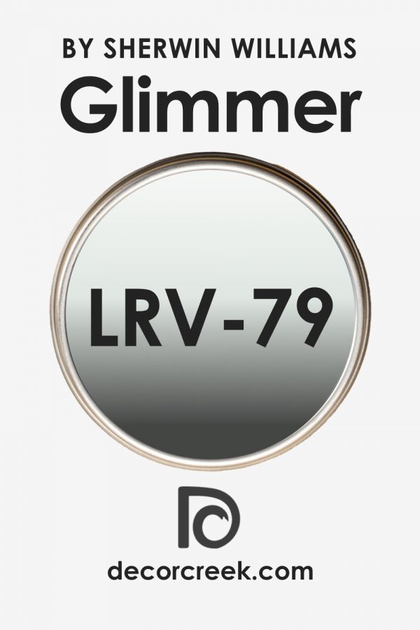 Glimmer SW 6476 Paint Color by Sherwin-Williams - DecorCreek