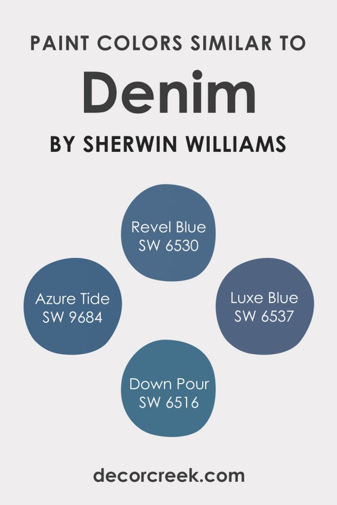 Denim SW 6523 Paint Color by Sherwin-Williams - DecorCreek