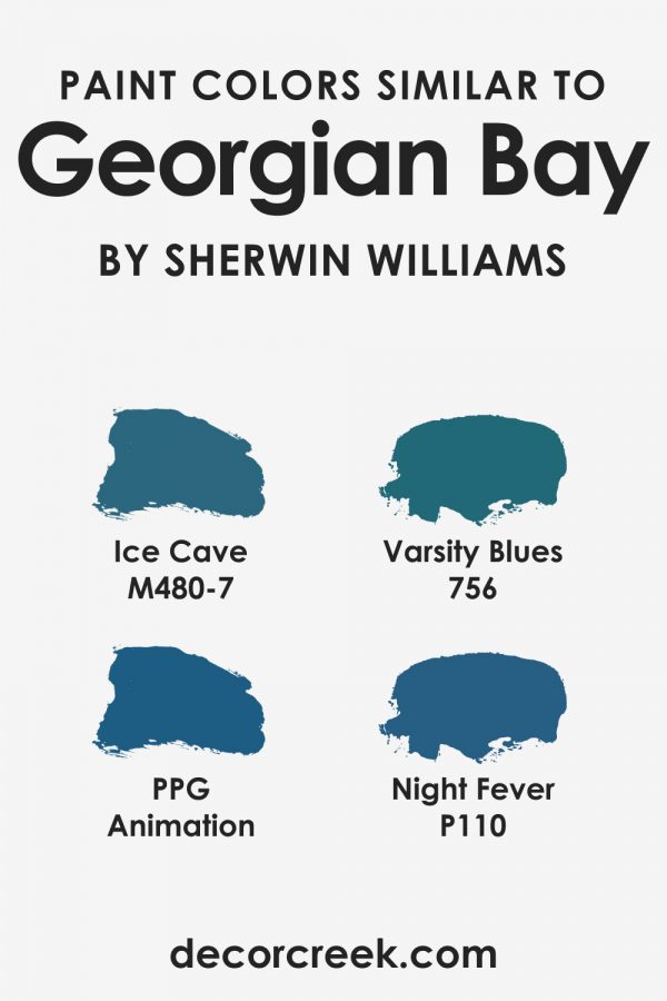 Georgian Bay SW 6509 Color by Sherwin-Williams - DecorCreek