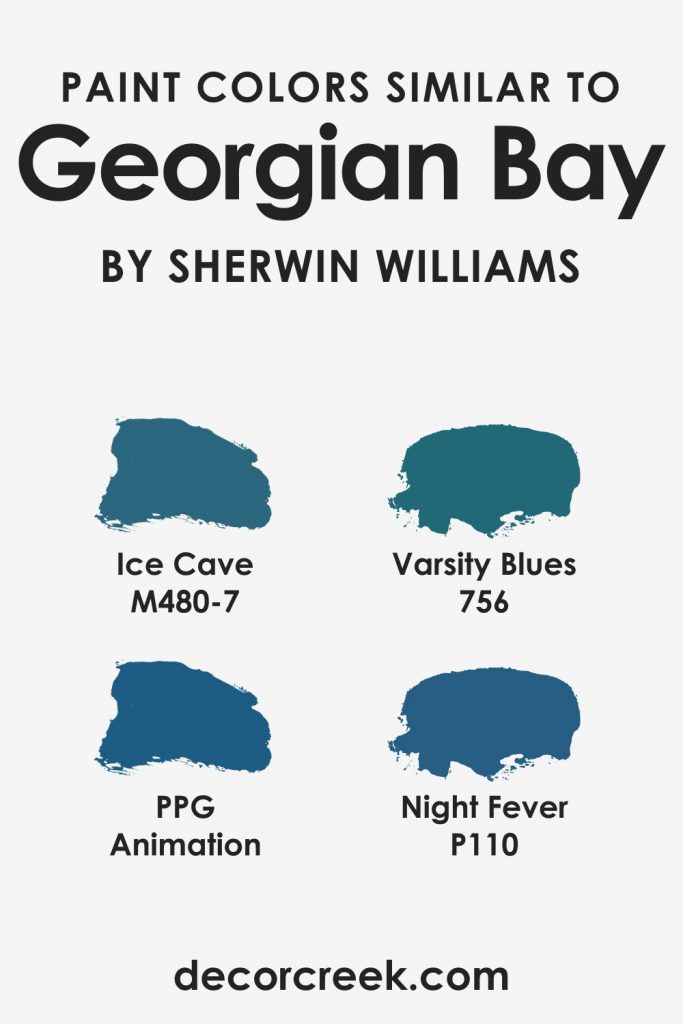 Georgian Bay SW 6509 Color by Sherwin-Williams - DecorCreek