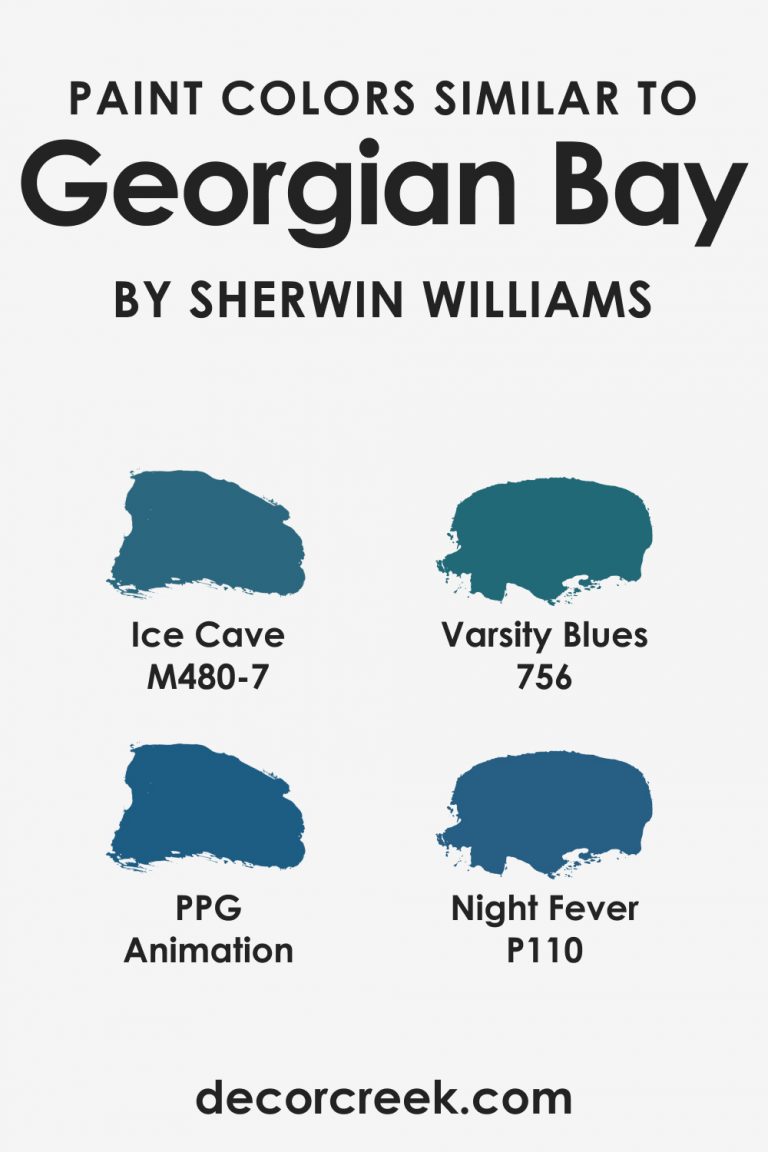 Georgian Bay SW 6509 Color by Sherwin-Williams - DecorCreek
