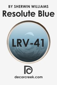 Resolute Blue SW 6507 Paint Color by Sherwin-Williams