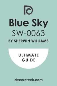 Blue Sky SW 0063 Paint Color by Sherwin-Williams