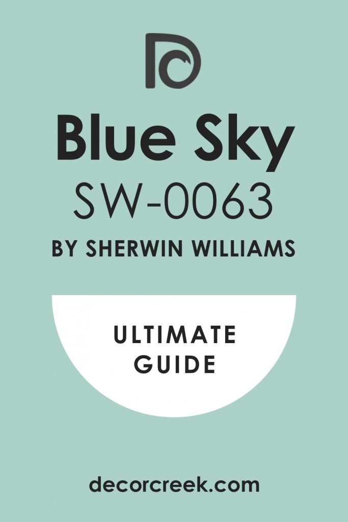 Blue Sky SW 0063 Paint Color by Sherwin-Williams