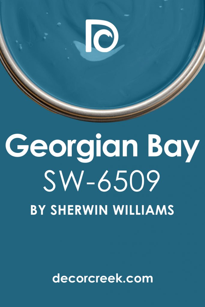 Georgian Bay SW 6509 Color by Sherwin-Williams - DecorCreek
