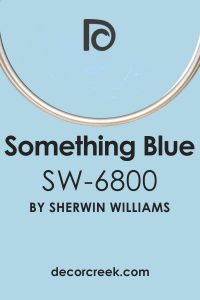 Something Blue SW 6800 Paint Color by Sherwin-Williams