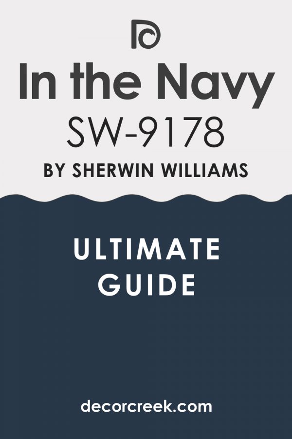 In the Navy SW 9178 Paint Color by Sherwin-Williams