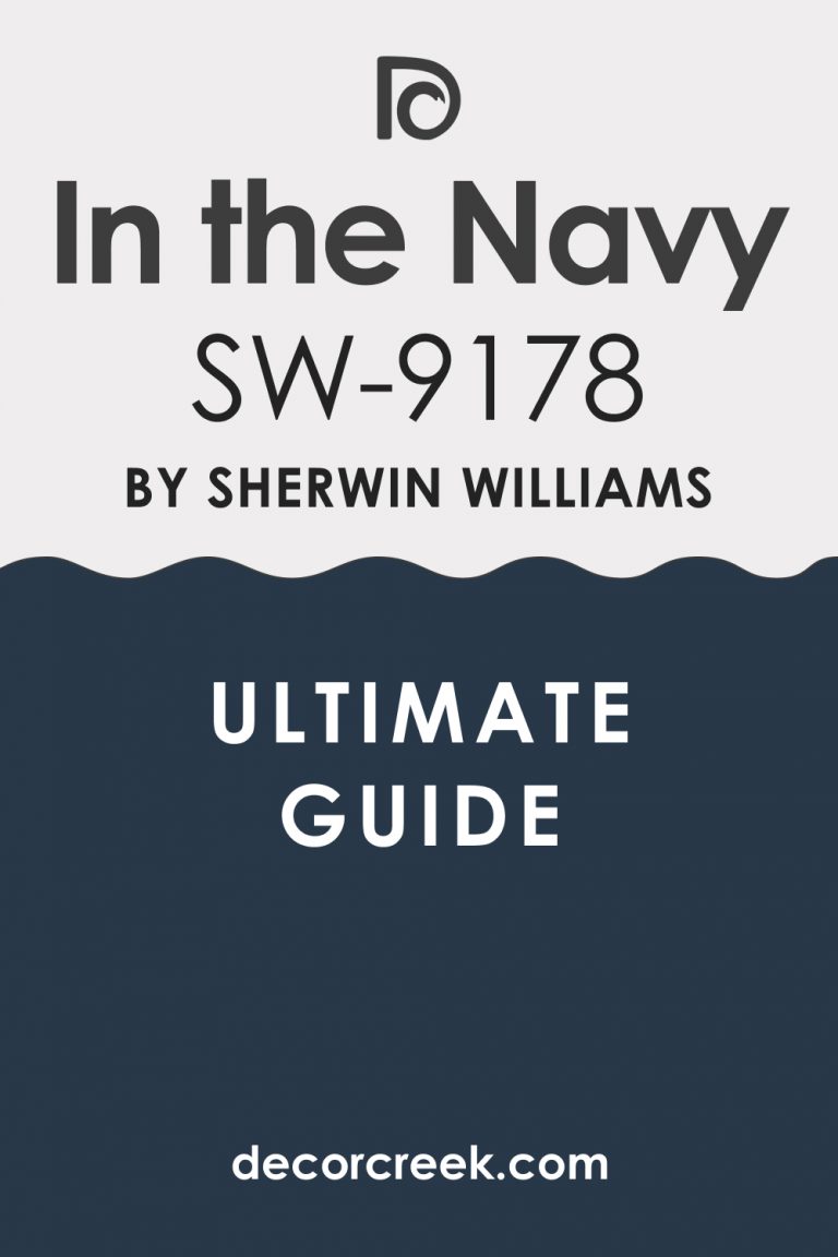 In the Navy SW 9178 Paint Color by Sherwin-Williams