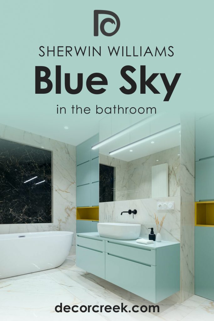 Blue Sky SW 0063 Paint Color by Sherwin-Williams