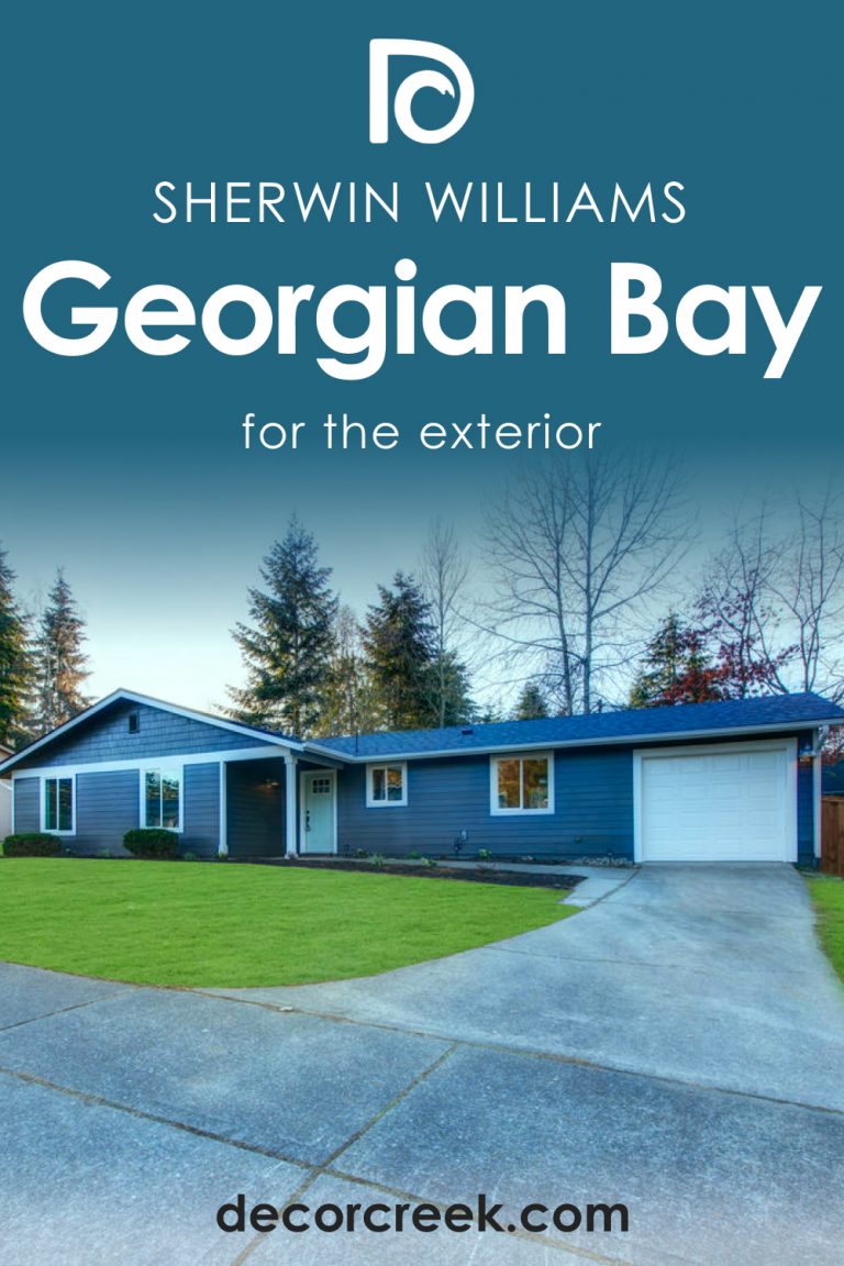 Georgian Bay SW 6509 Color by Sherwin-Williams - DecorCreek