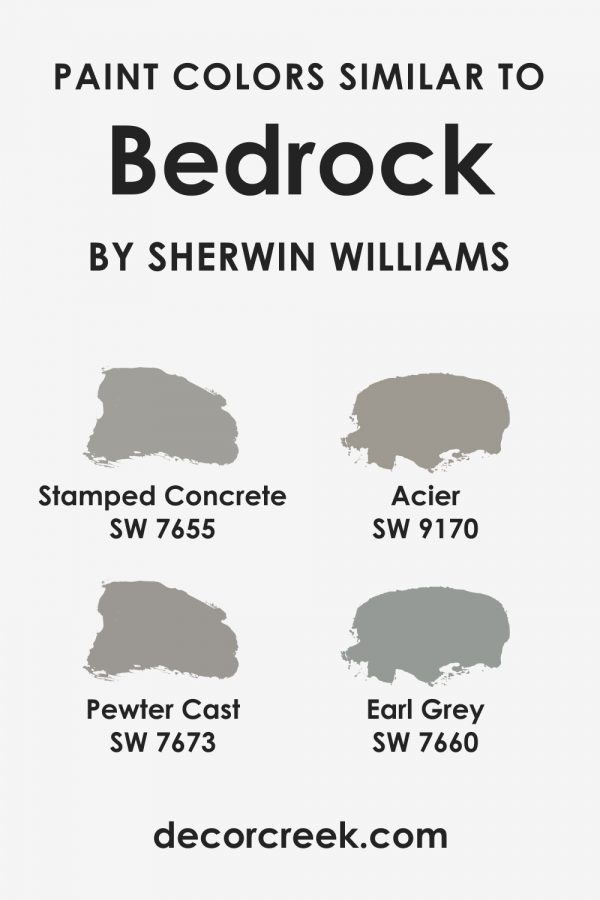 Bedrock SW 9563 Paint Color by Sherwin-Williams - DecorCreek