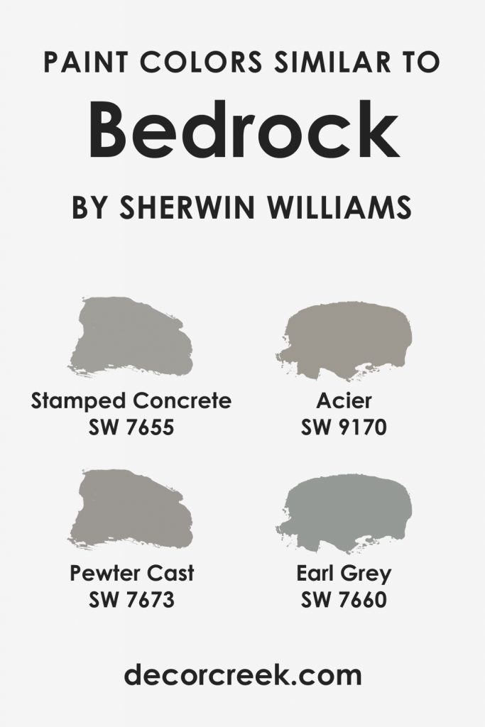 Bedrock SW 9563 Paint Color by Sherwin-Williams - DecorCreek