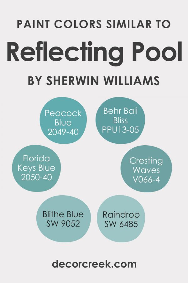 Reflecting Pool SW 6486 Paint Color by Sherwin-Williams