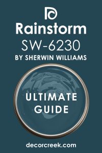 Rainstorm SW 6230 Paint Color by Sherwin-Williams - DecorCreek