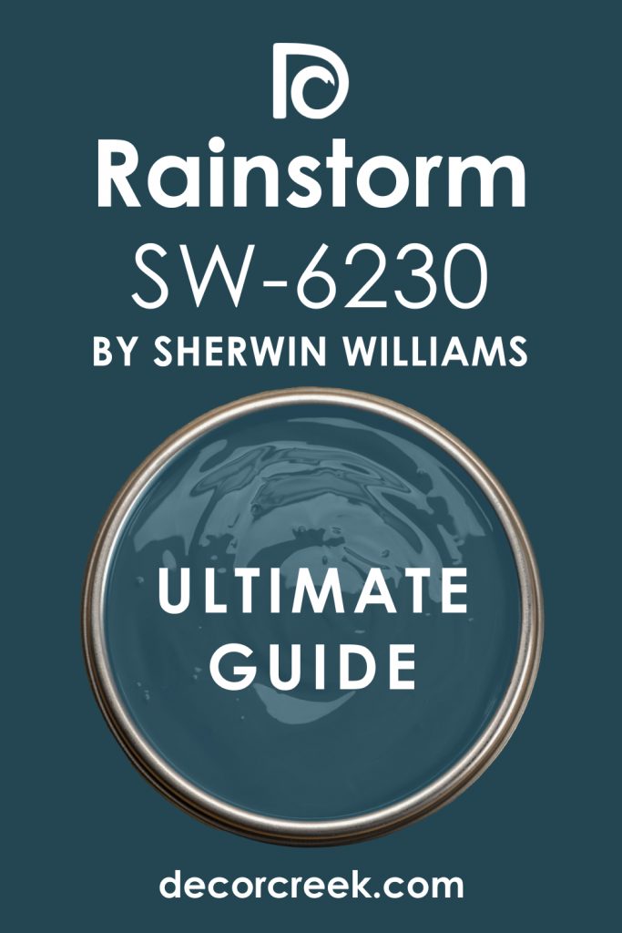 Rainstorm SW 6230 Paint Color by Sherwin-Williams - DecorCreek