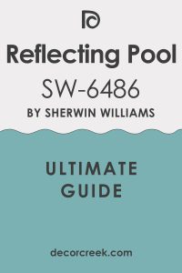 Reflecting Pool SW 6486 Paint Color by Sherwin-Williams
