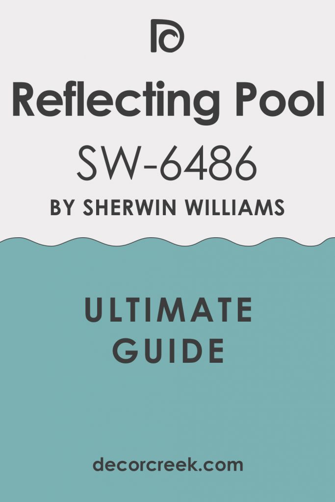 Reflecting Pool SW 6486 Paint Color by Sherwin-Williams