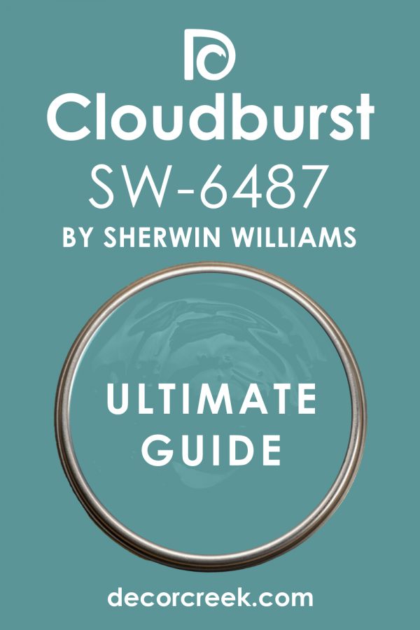 Cloudburst SW 6487 Paint Color by Sherwin-Williams - DecorCreek
