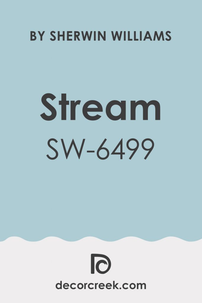 Stream SW 6499 Paint Color by Sherwin-Williams - DecorCreek