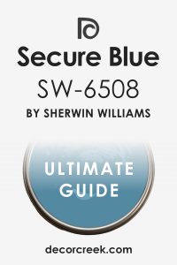 Secure Blue SW 6508 Paint Color by Sherwin-Williams