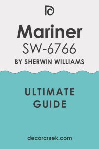 Mariner SW 6766 Paint Color by Sherwin-Williams - DecorCreek